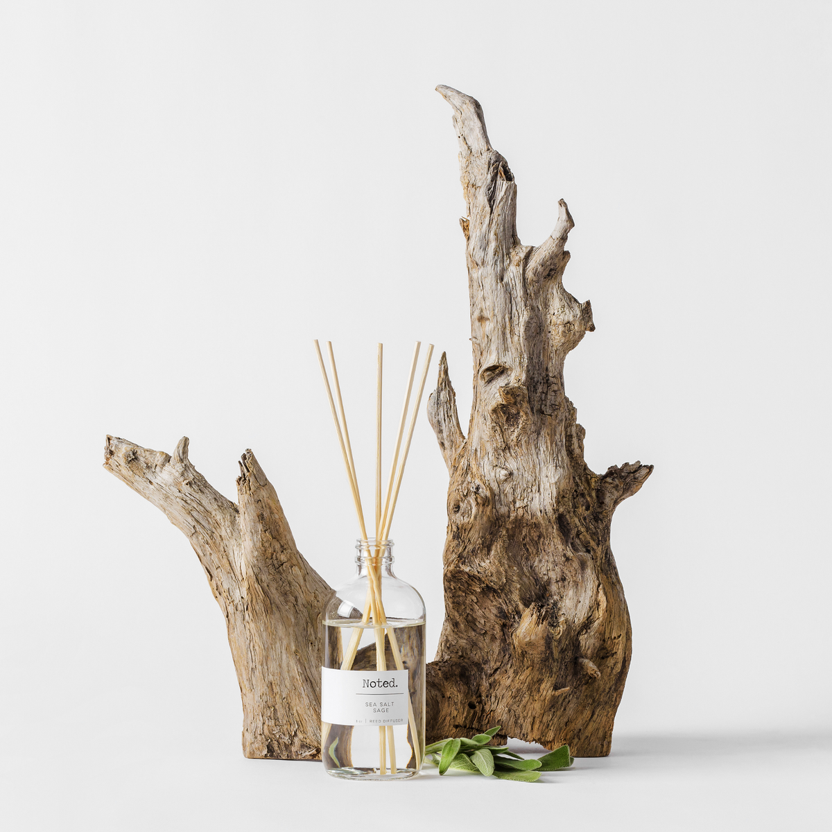 Sea Salt Sage Reed Diffuser – Noted Candles