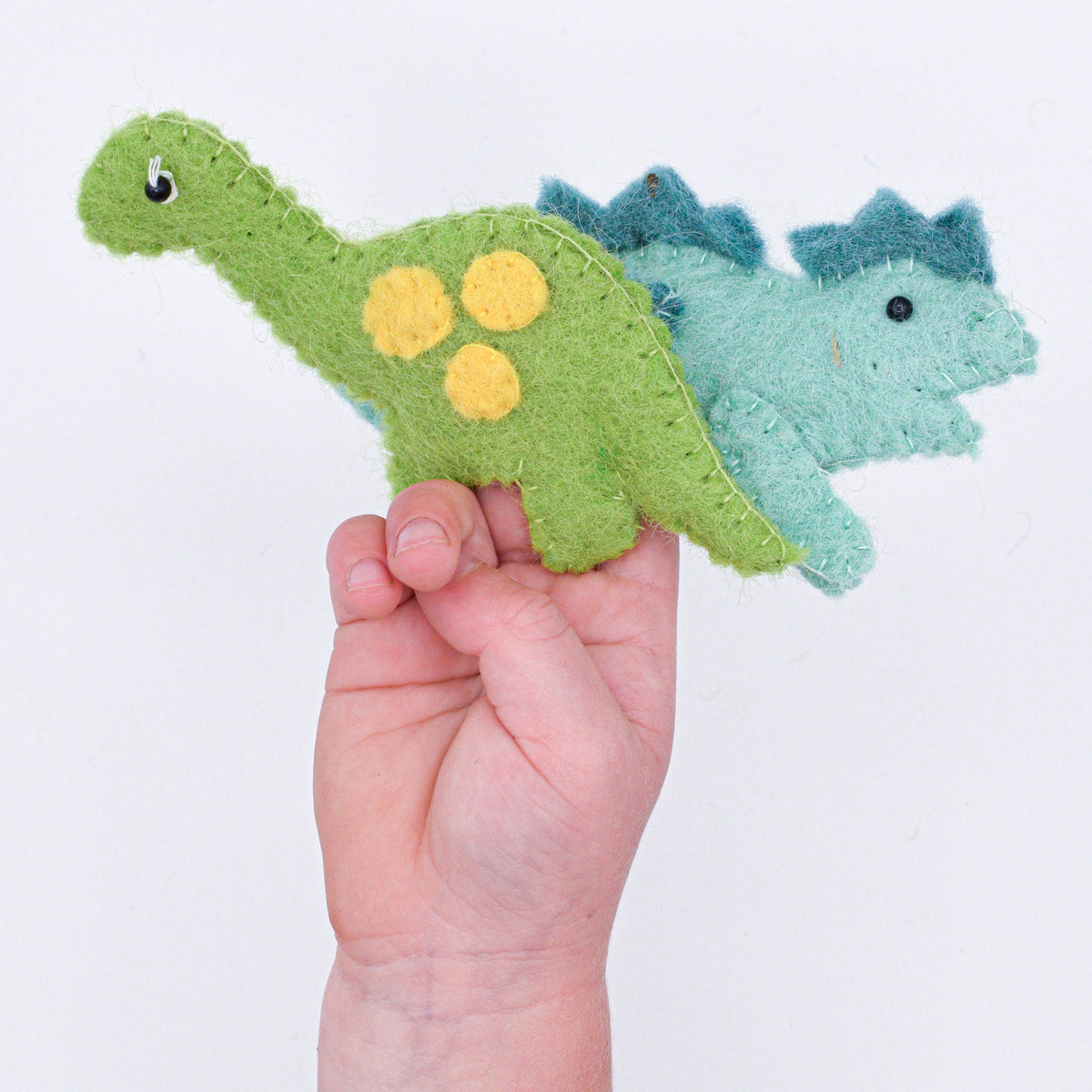 Dinosaur Finger Puppets – Noted Candles