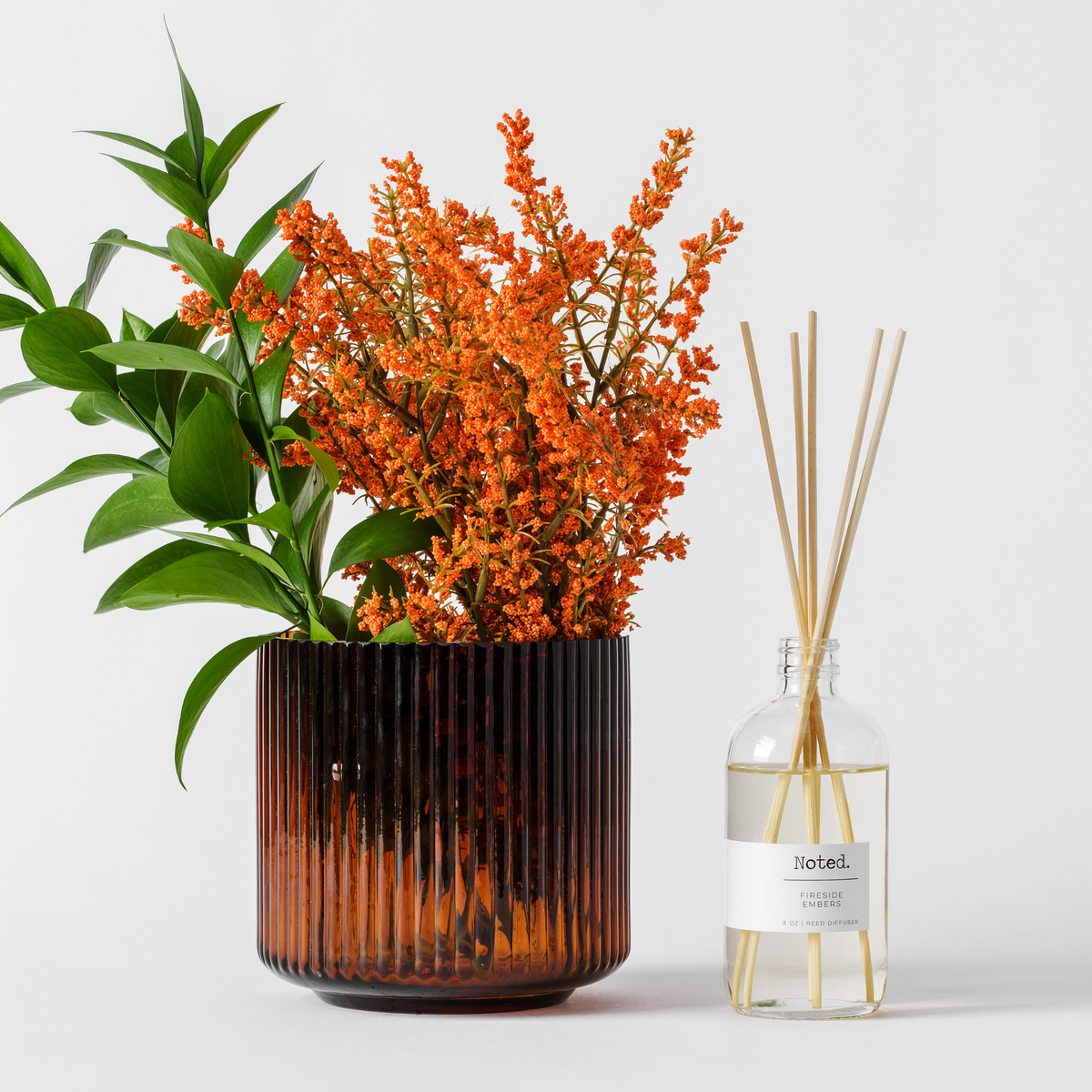 Fireside Embers Reed Diffuser – Noted Candles